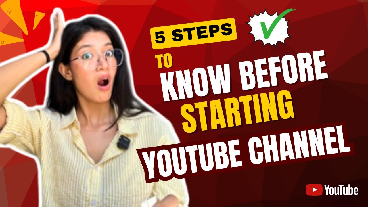 Things Know Before Start a YouTube Channel💰 - YouTube