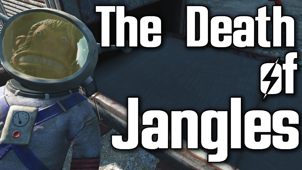 Fallout 4 - The Death of Jangles The Moon Monkey - YouTube