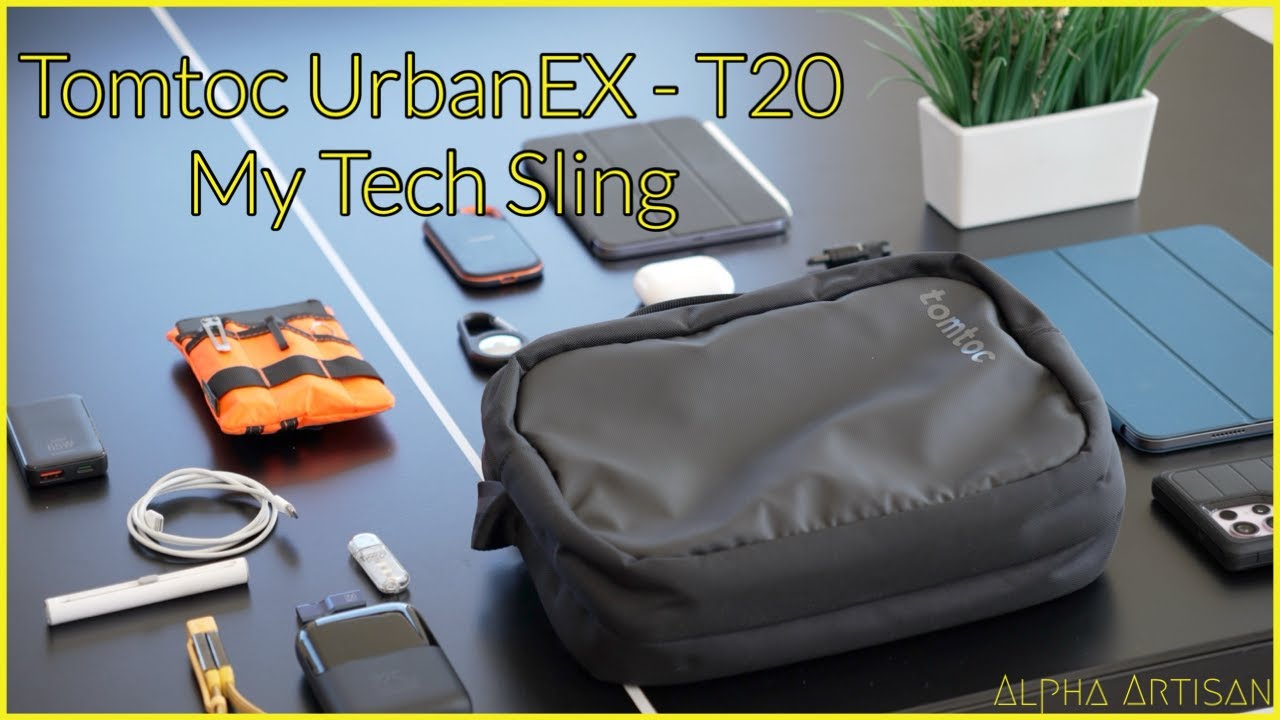 Tomtoc UrbanEX - T20 Review (my personal EDC) - YouTube