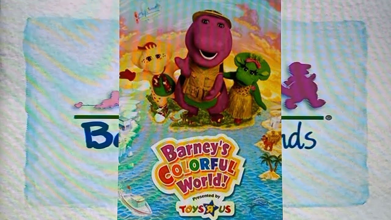Barney's Colorful World!: I Love You - YouTube