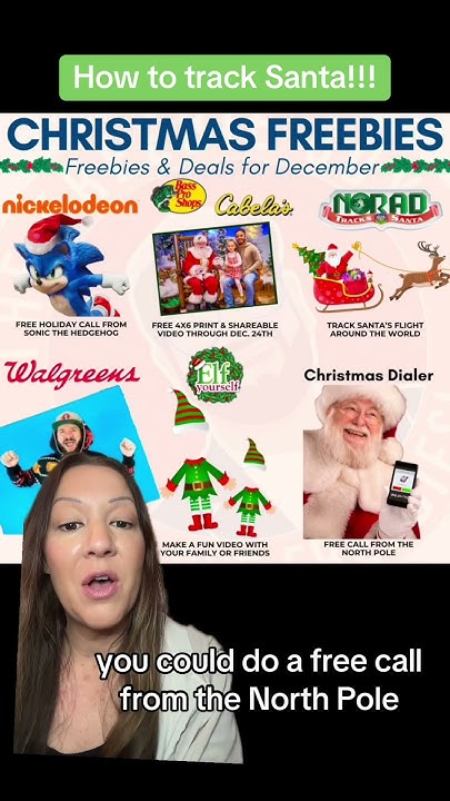 Santa tracker!!! Christmas freebies!!! #couponing #christmaseve # ...