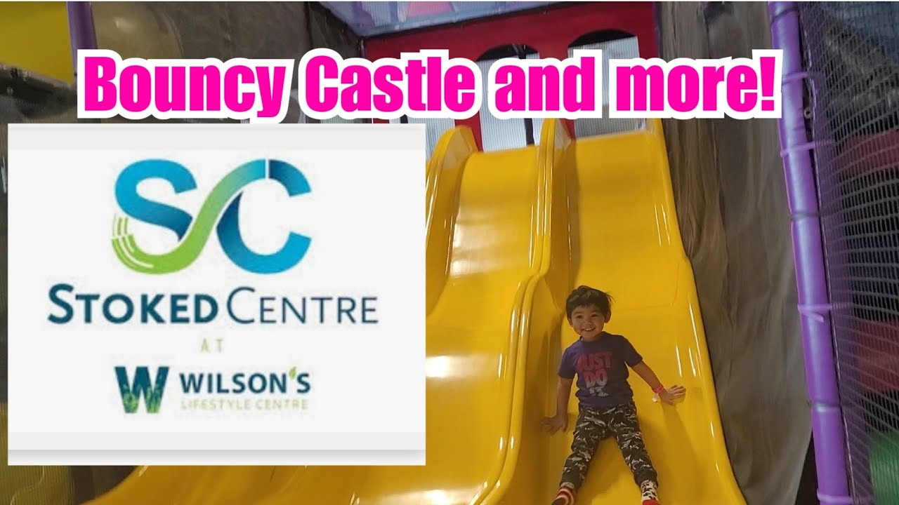 The Stoked Center|Bouncy Castle| Saskatoon Saskatchewan - YouTube