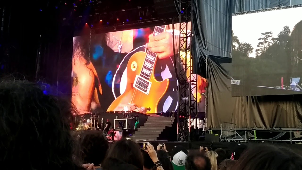 Guns N' Roses - Estranged (Slash solo guitar, live 2018) - YouTube