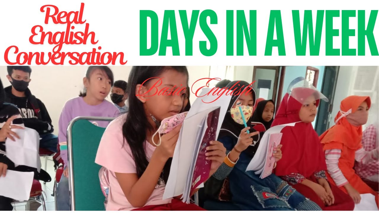 Real English conversation II Days in a week Part 3 - YouTube