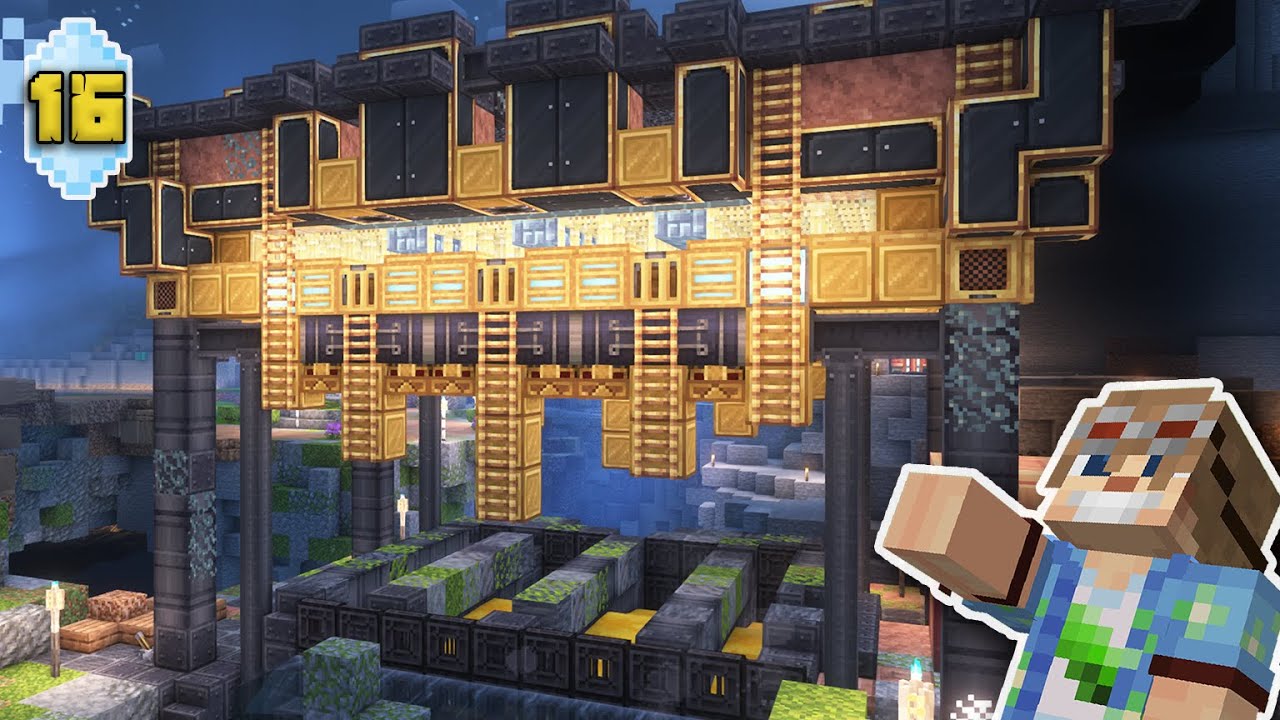 The Anti-Gravity, Laser-Powered Cobblestone Farm - Vault Hunters SMP 1. ...