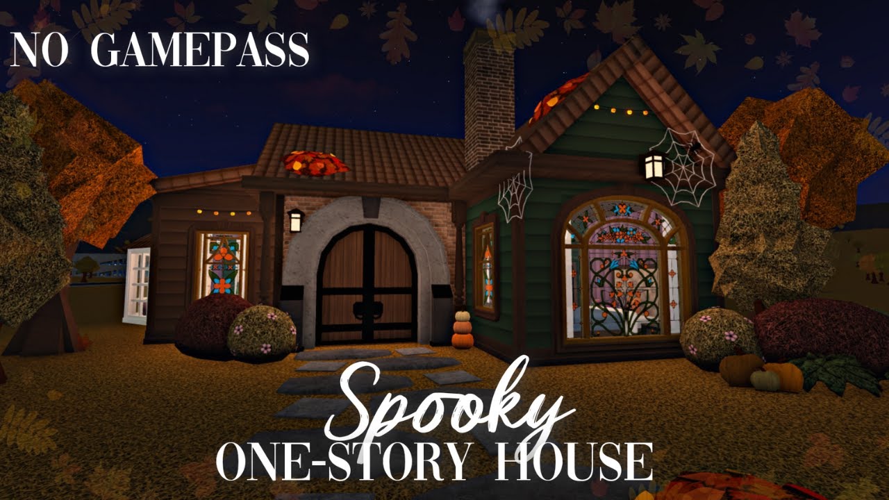 Roblox Bloxburg - Spooky Starter Home - Minami Oroi - YouTube