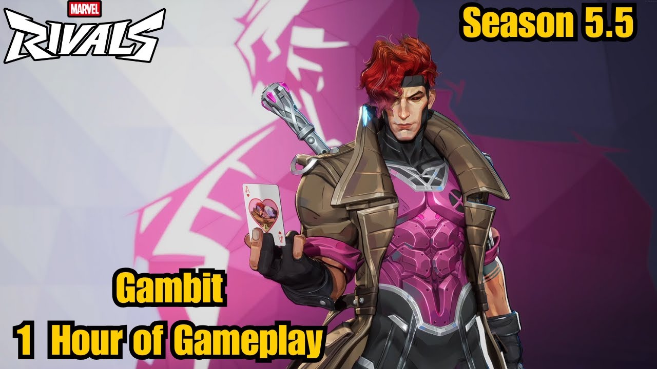Gambit (Default) 1 Hour of Gameplay | Marvel Rivals | Season 5.5 - YouTube