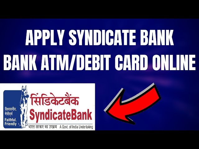 Syndicate Bank Atm Card