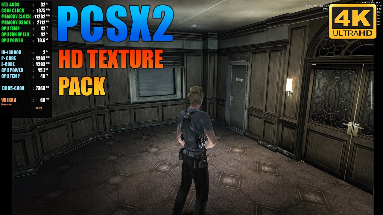 Resident Evil Dead Aim - ( PCSX2 4K 60FPS ) + HD Texture Pack ...