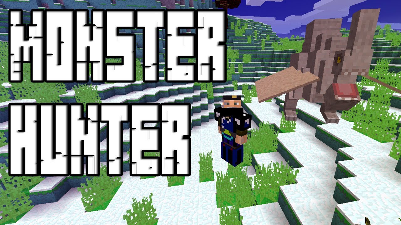 MONSTER HUNTER, NUEVA DIMENSION! - MINECRAFT MOD MONSTER HUNTER - YouTube