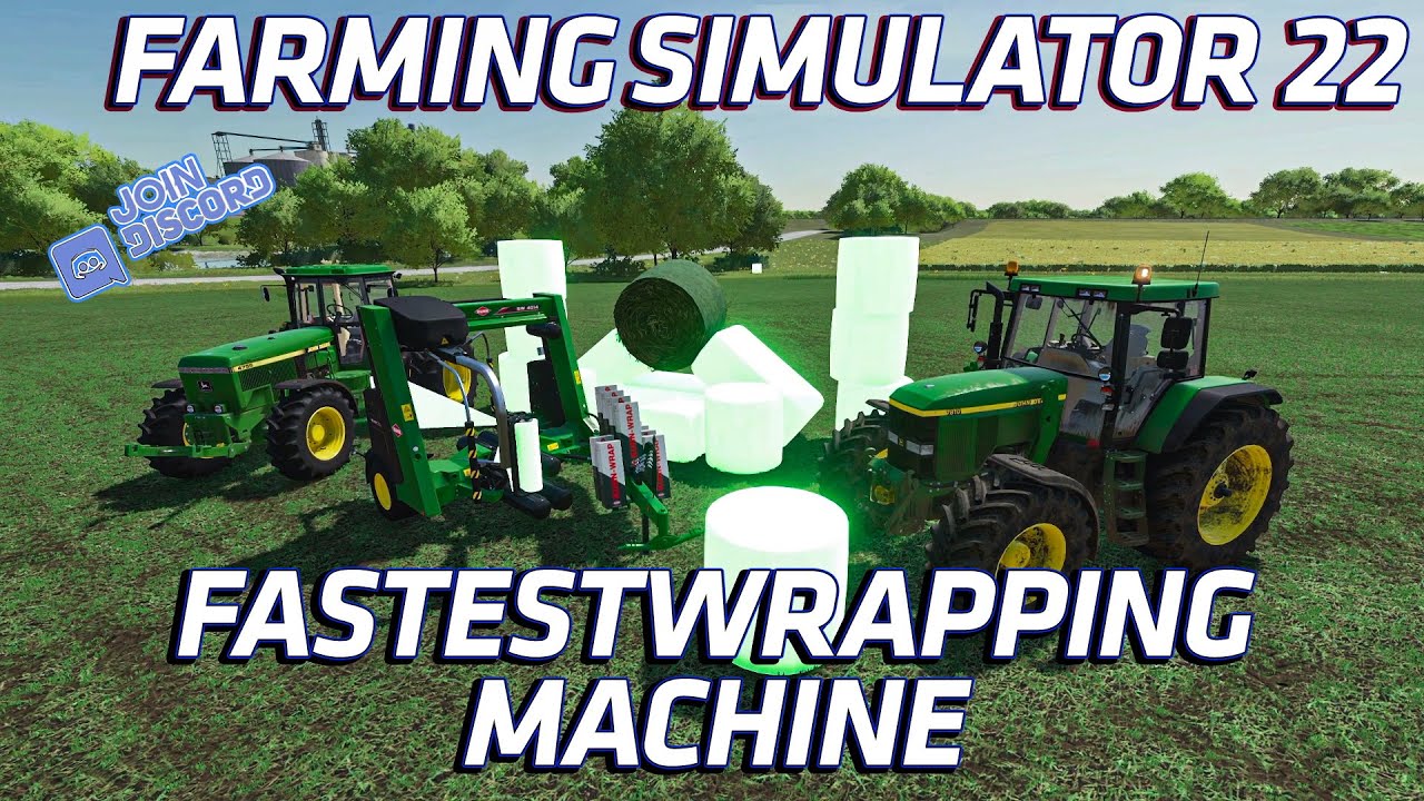 Fast Wrapper ON FARMING SIMULATOR 22 - YouTube