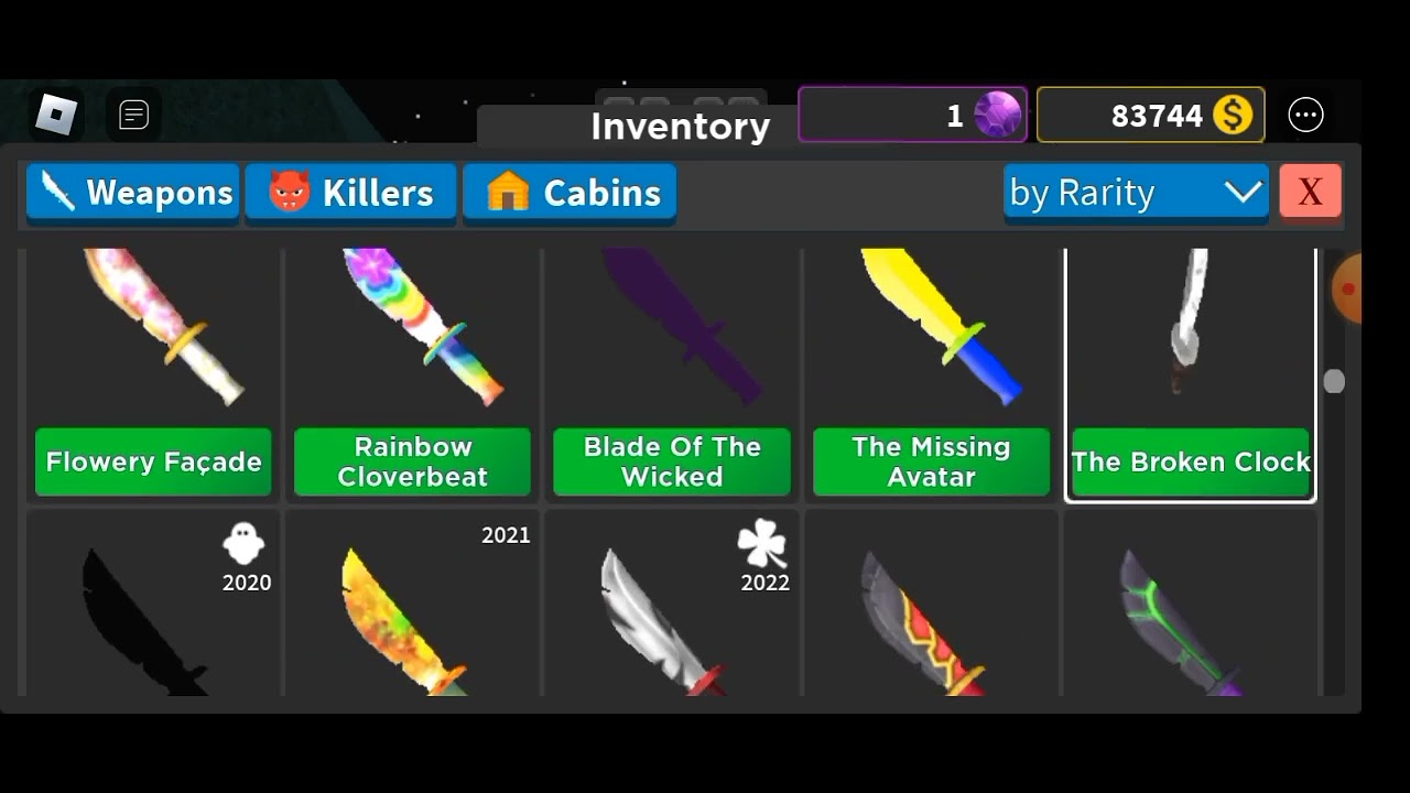 all my knives from my inventory - YouTube