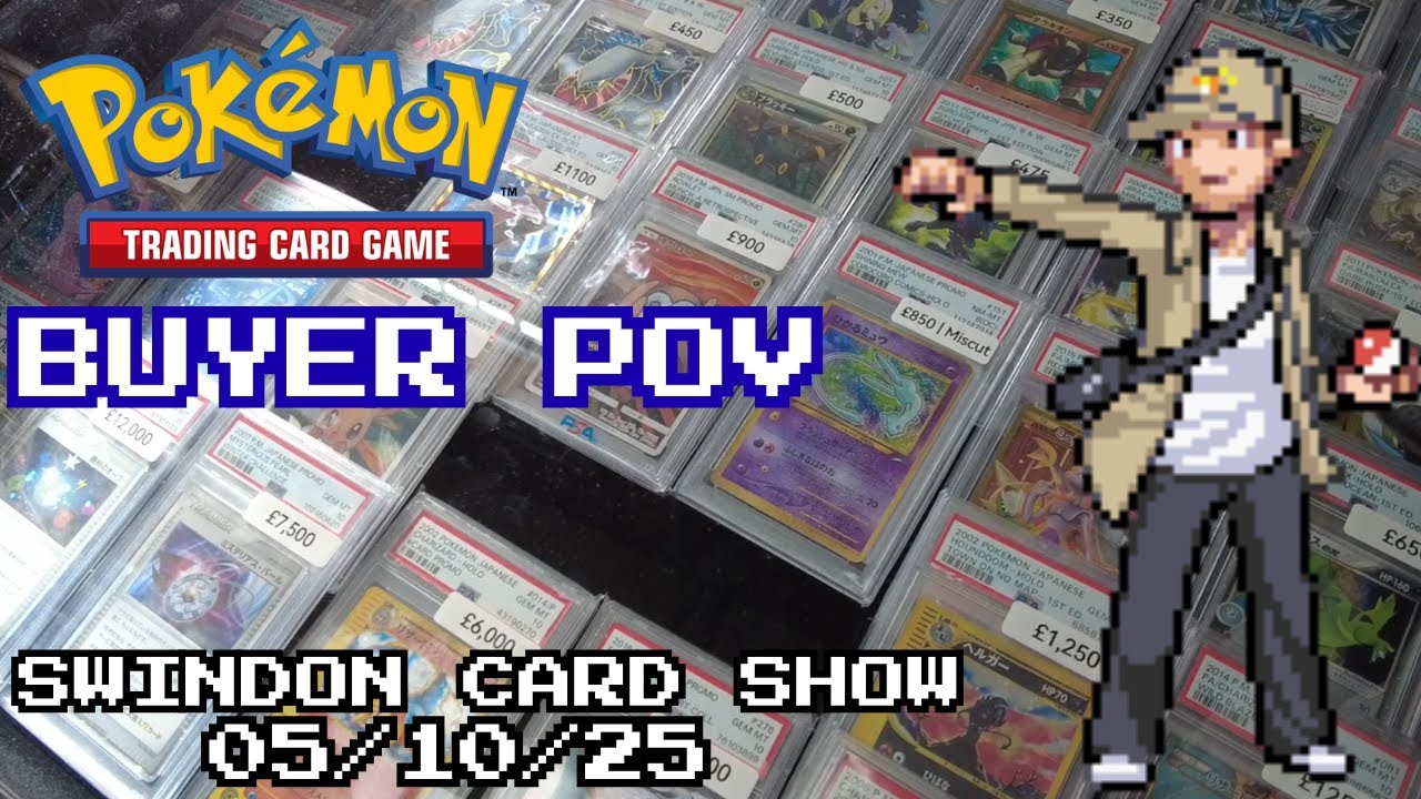 HOW MANY POKEMON CARDS WILL £50 GET ME? SWINDON CARD SHOW BUYER POV ...