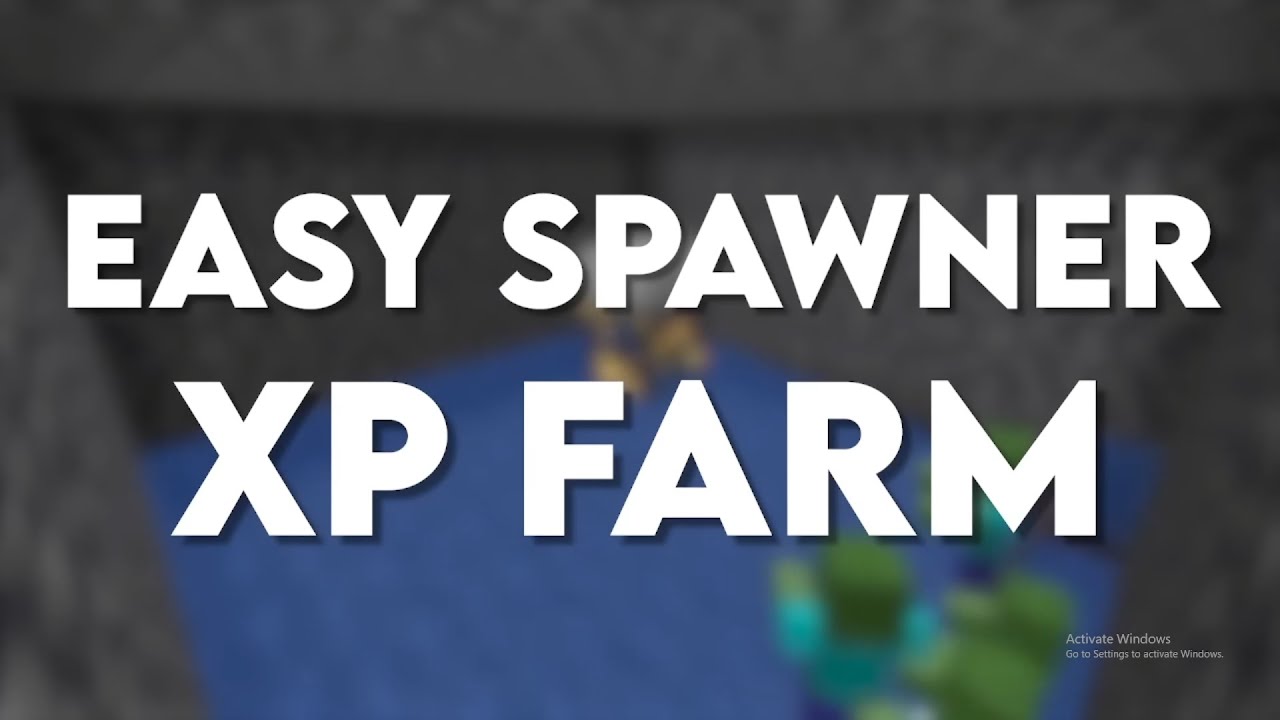 Minecraft Easy Zombie & Skeleton Mob Spawner XP Farm Tutorial 1 20 ...