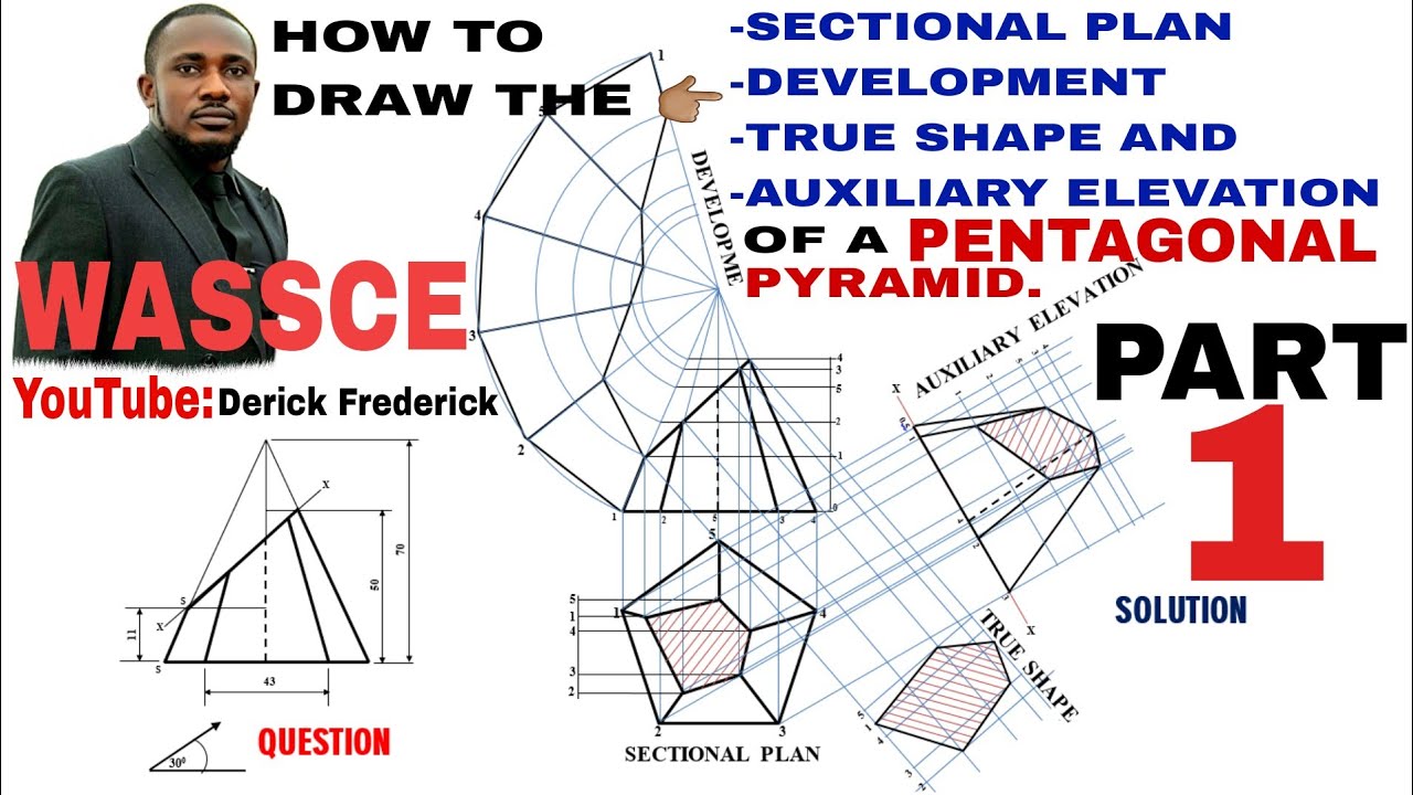 TD - SOLUTION TO A TRUNCATED PENTAGONAL BASE PYRAMID (WASSCE 🇳🇬 ...