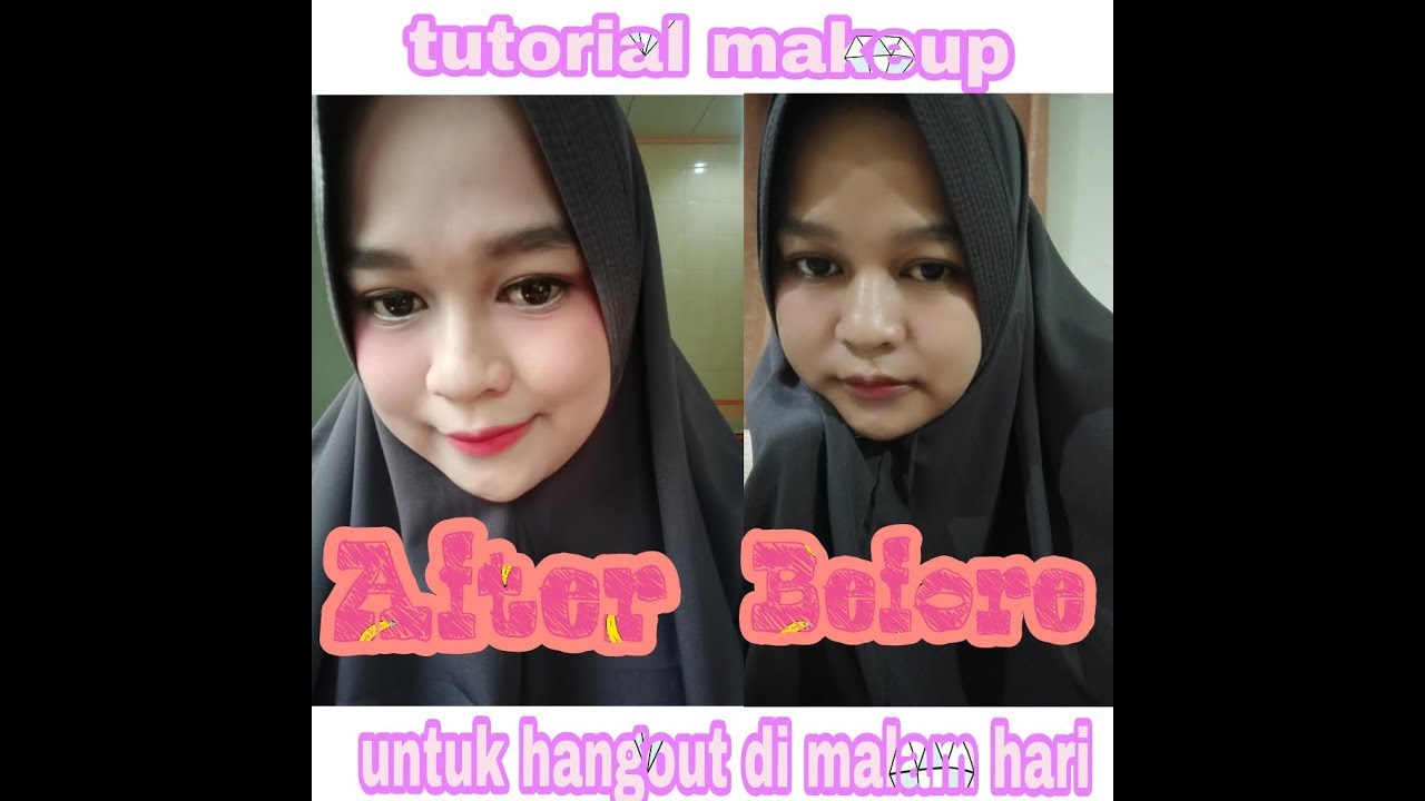 Makeup tutorial untuk hangout malam hari || Mimi nhia - YouTube