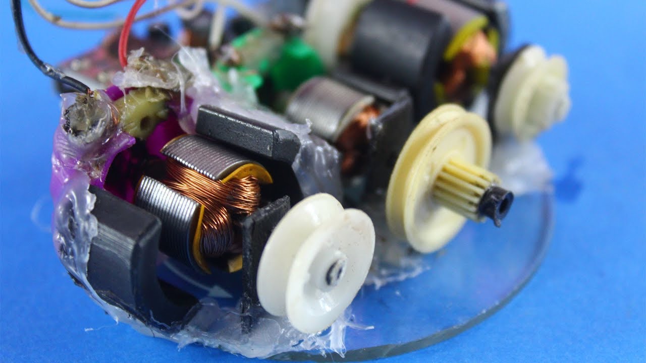 How to Make a Free Energy Mobile Phone Charger using DC Motors - YouTube