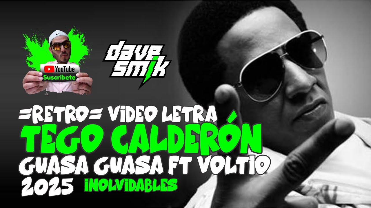 🔴 Tego Calderón Guasa Guasa ft Voltio Video Letra Lyric Video Karaoke ...