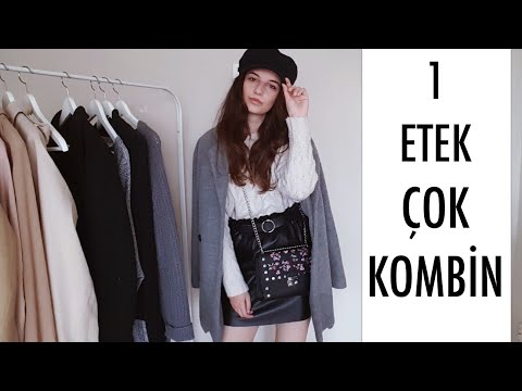 1 ETEK ÇOK KOMBİN | DERİ ETEK KOMBİNLERİ