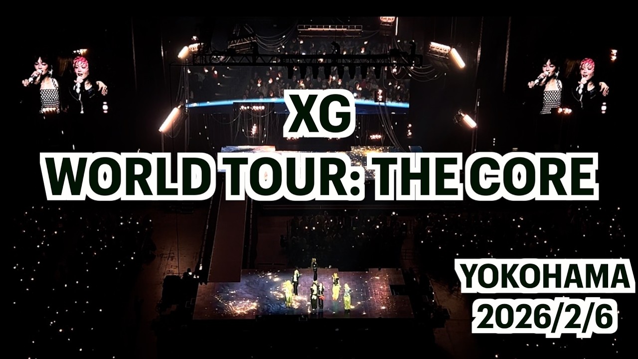 【vlog?】XG WORLD TOUR: THE CORE 初日 Kアリーナ ダイジェスト - YouTube