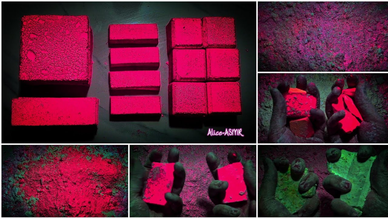 Neon Reformed Gym Chalk | Glow In The Dark | Uv Powder Play - YouTube