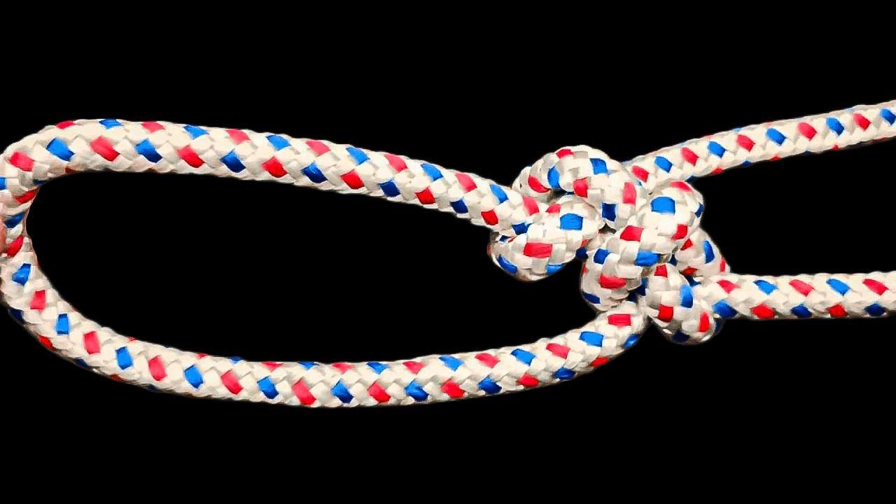 The legendary knot for a secure rope tie / how to tie a bowline knot ...