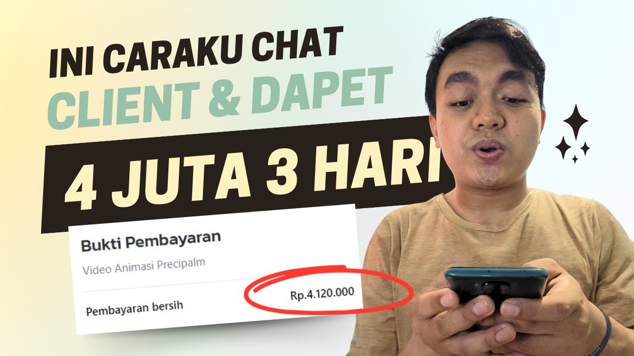 CARA BALAS CHAT DI SITUS FREELANCE BIAR DAPET 4 JUTA - YouTube