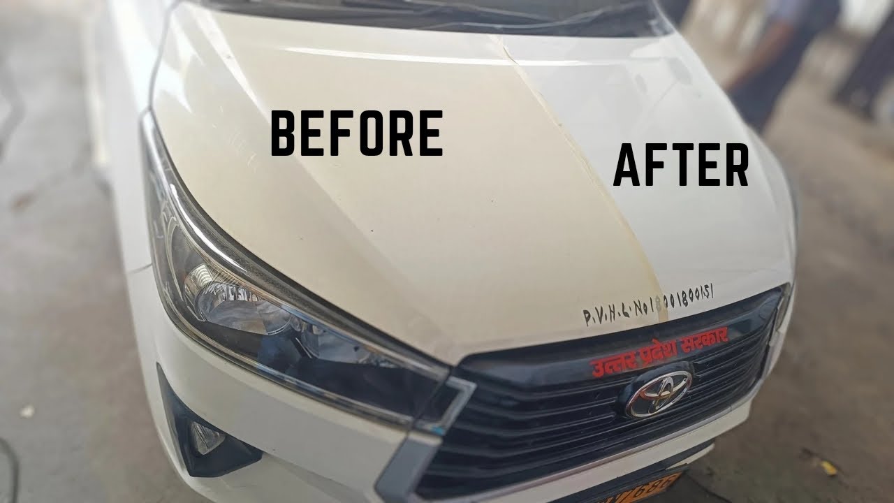 INNOVA CRYSTA FULL BODY (YELLOW NEES PROBLEM | RUBBING ON BODY|💯👌☝ ...