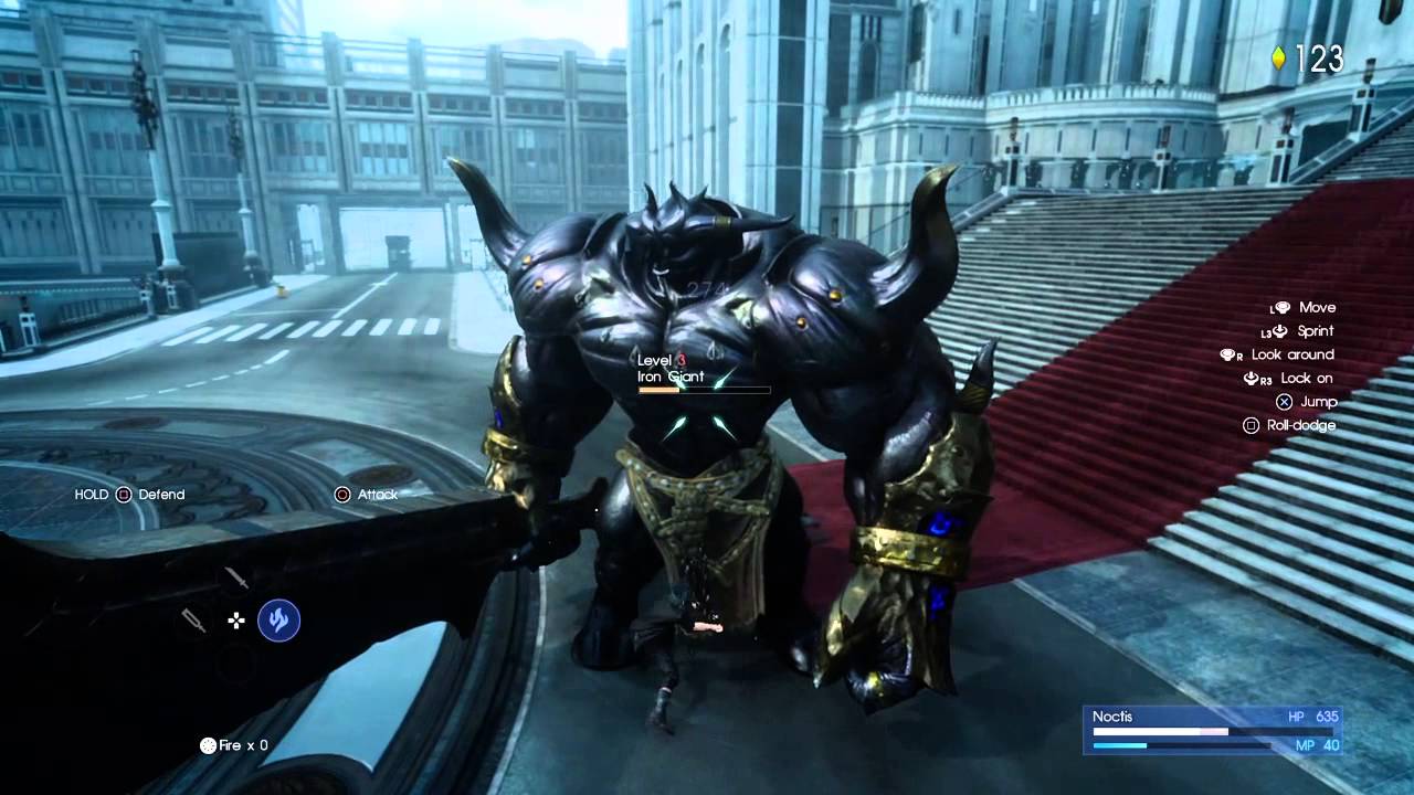 FINAL FANTASY XV the one true dream demon - YouTube