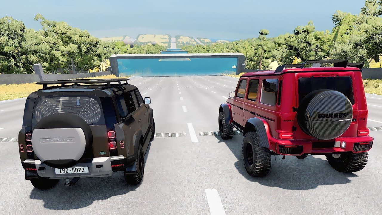 Challenge To Reach The End Of The Road At High Speed (Four-Wheel Drive ...