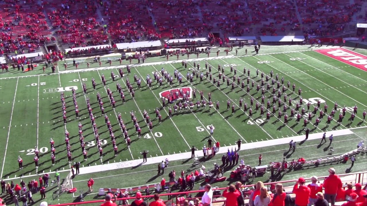 Wisconsin Band 10-11-2014 Pre-Game - YouTube