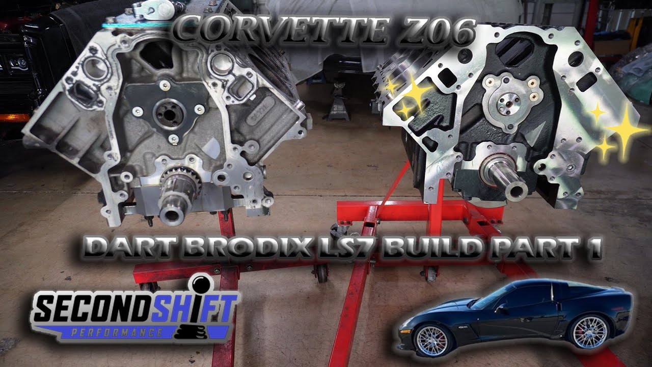 Dart LS7 Build Part 1 – Bottom End Assembly for Corvette Z06 - YouTube