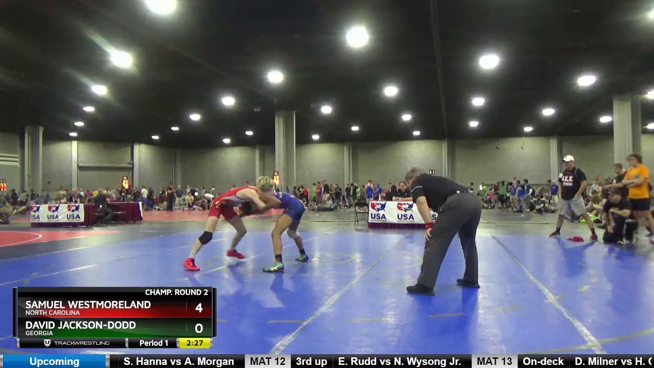Junior Men 120 Samuel Westmoreland North Carolina Vs David Jackson-dodd ...