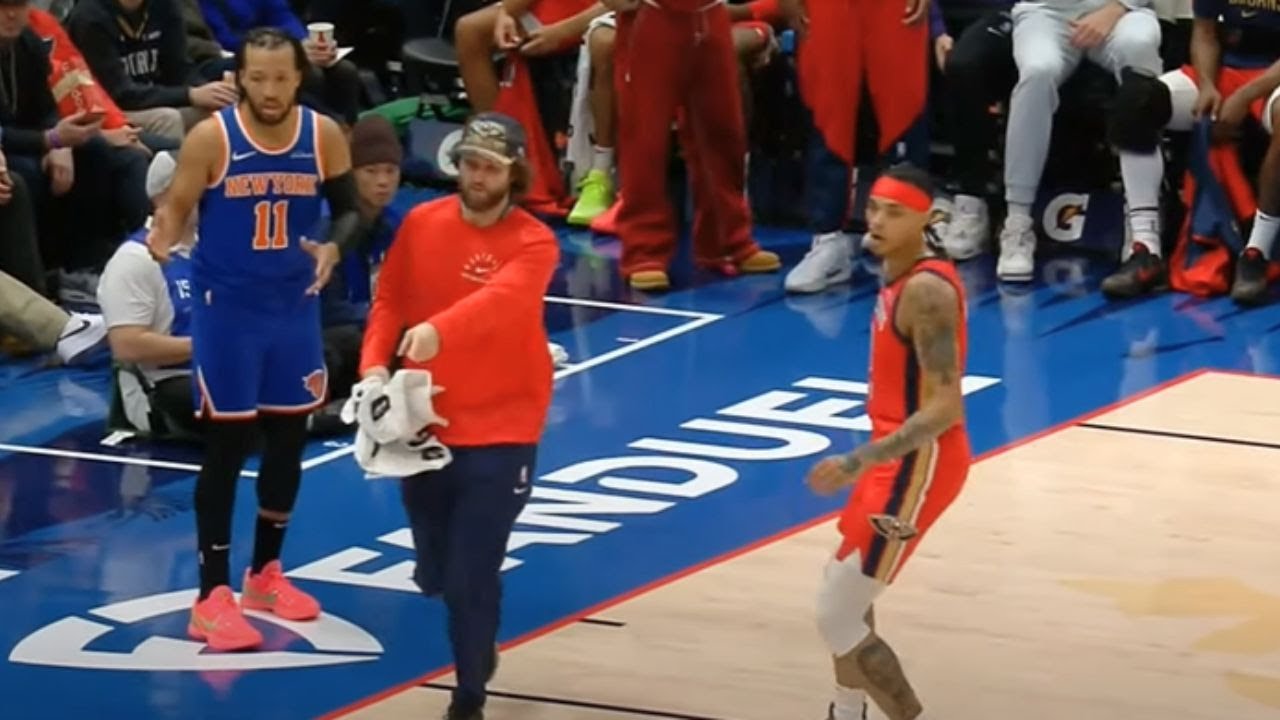 Pelicans Ball Boy Gets TECH for Cleaning the Court – NBA Fans Left ...