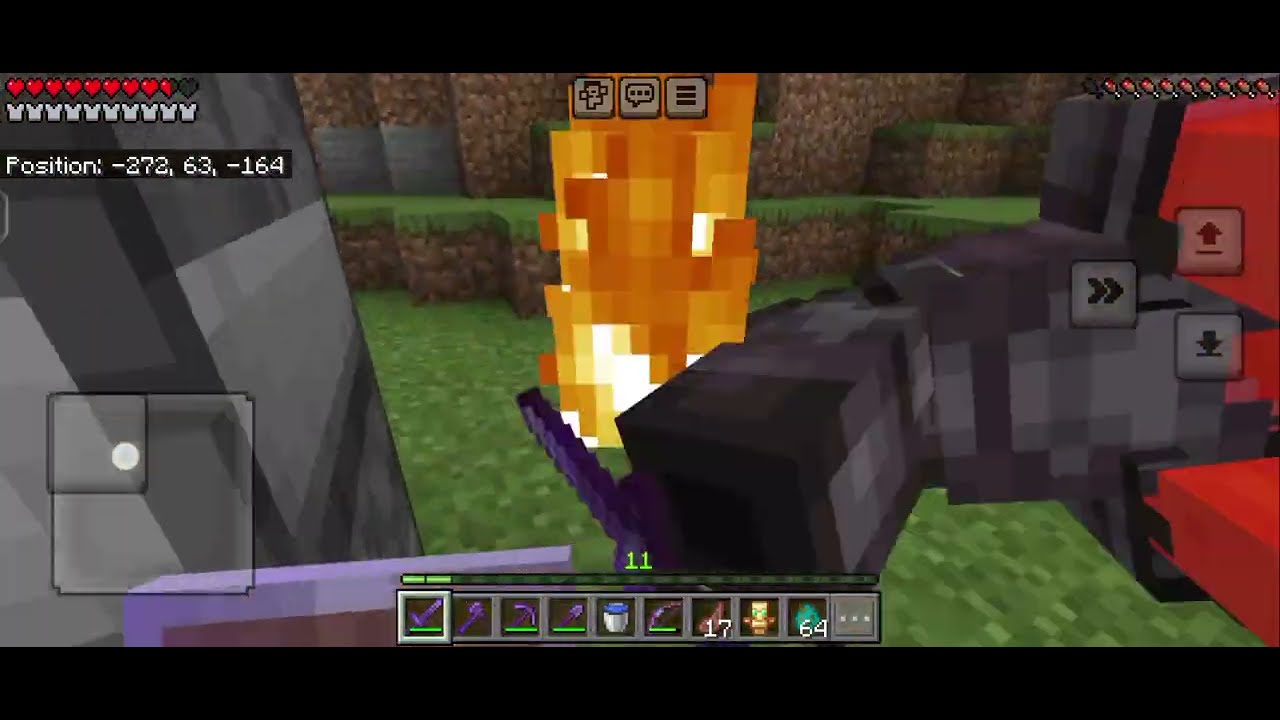 I fight with zombie in netherite armour and he also was wearing ...