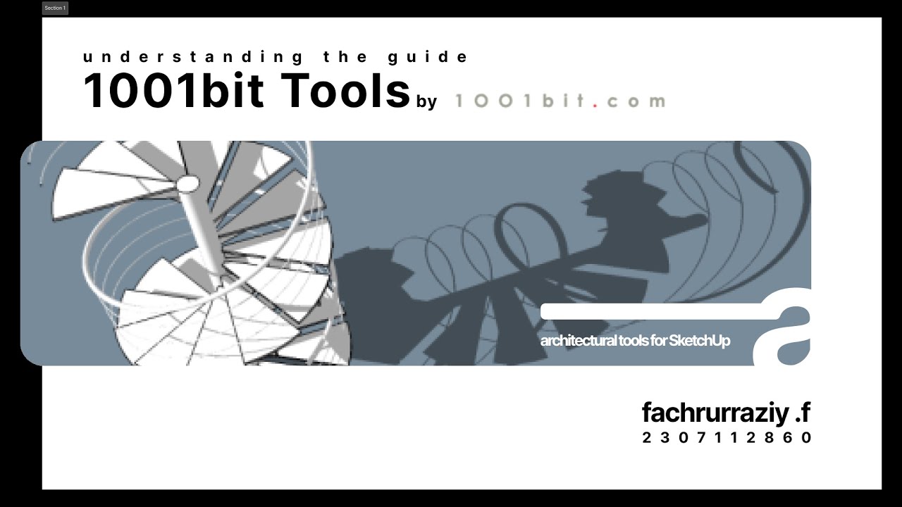 understanding the guide : 1001bit Tools for SketchUp - YouTube