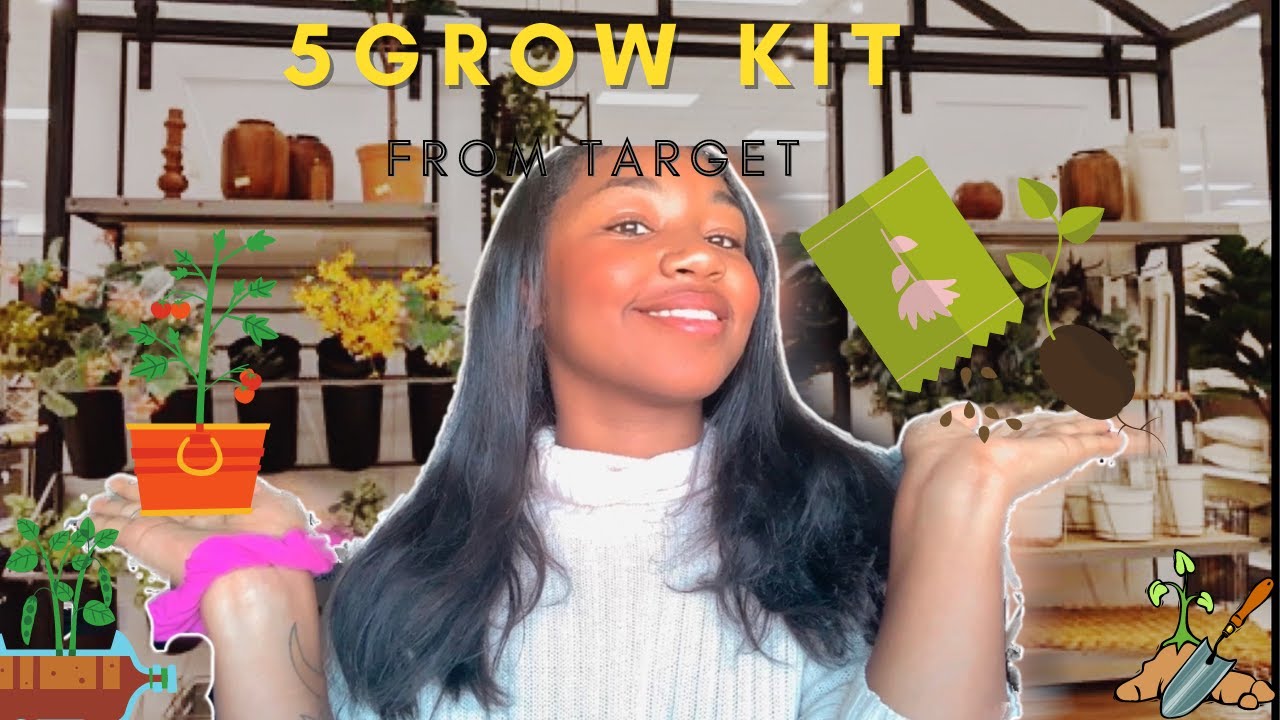 Top 5 Grow kits you can grow Indoors| TARGET PLANT HAUL - YouTube
