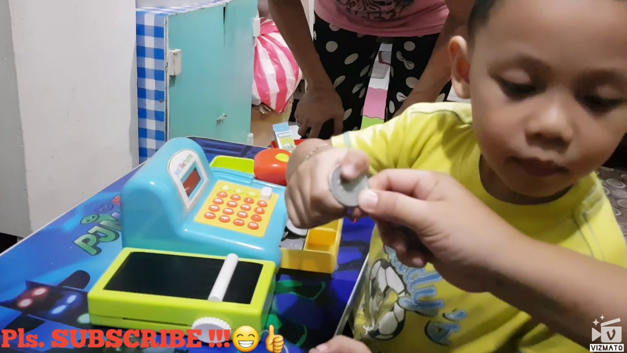 Jacob's new POS machine toy from TOY R US! 😁👍 | Jacob Toys | Albert ...