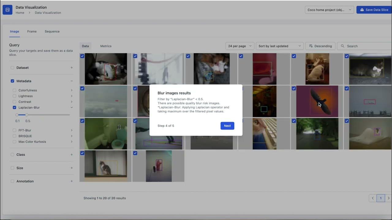 (DataVerse Tutorial) Exclude Blur Images - YouTube