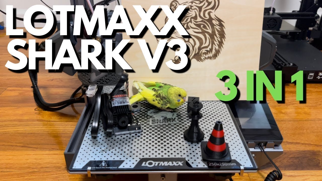 Lotmaxx Shark V3 Unboxing and Review! 3IN1! - YouTube