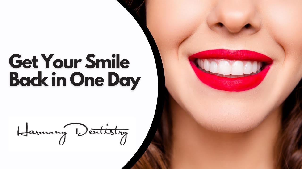 Get Your Smile Back in One Day - YouTube