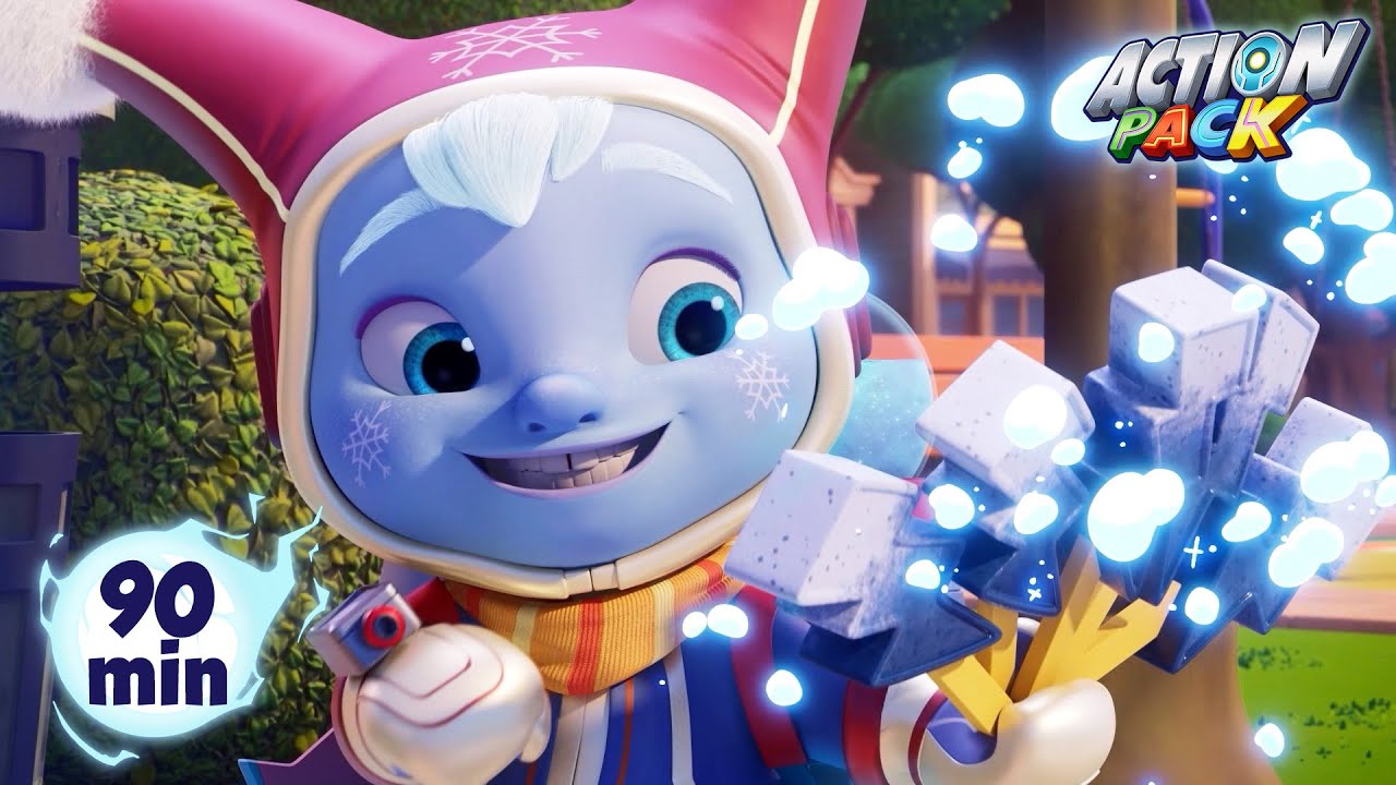 The Cool Kid Joins the Action Pack! ️ | 90min Adventure Cartoon for ...