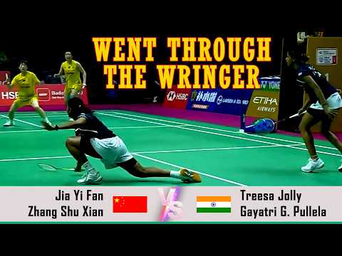 WENT THROUGH THE WRINGER | Jia Yi Fan/Zhang Shu Xian VS Treesa Jolly/Gayatri Pullela