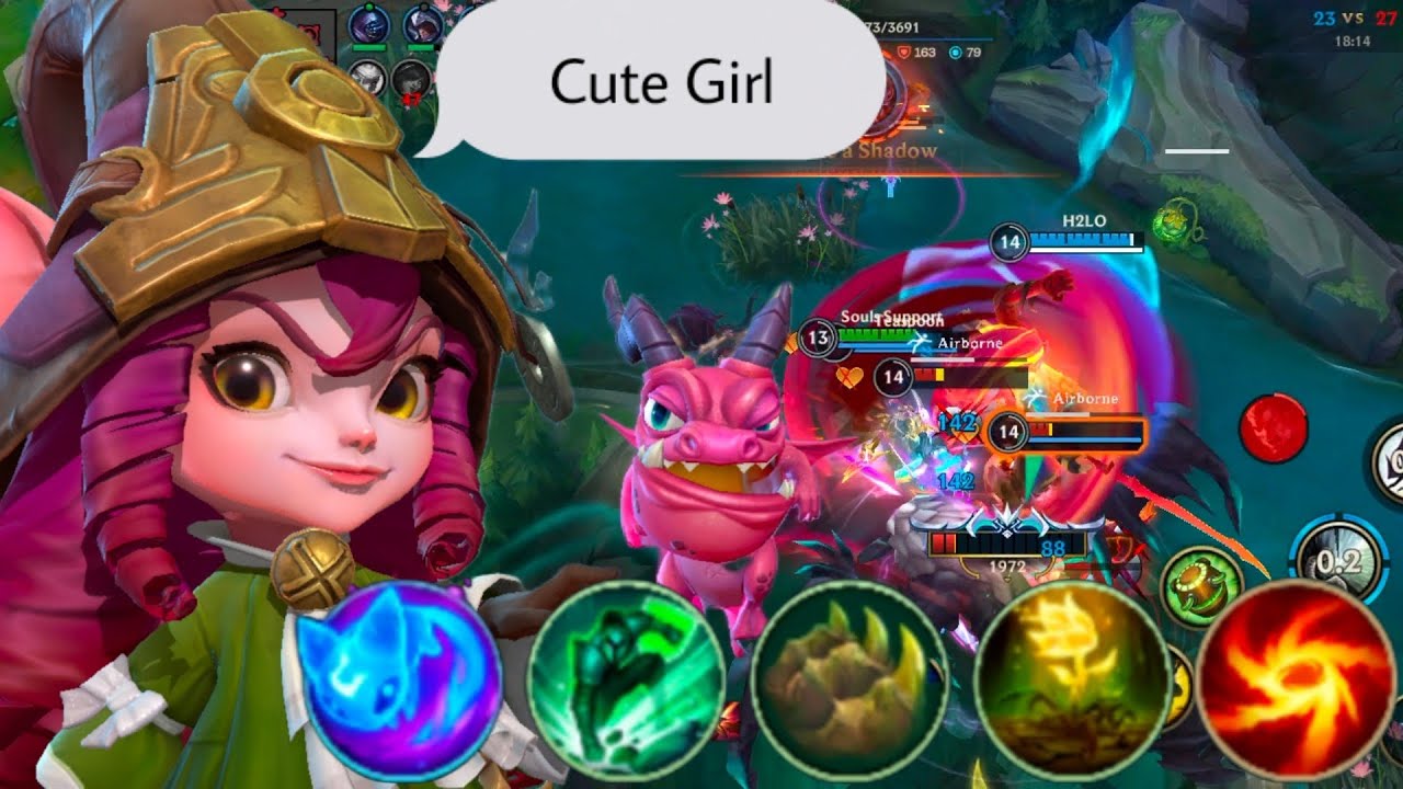 Lulu Support Back on Real / Lulu Gameplay S13 - YouTube