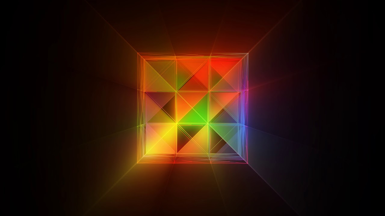 Amazing Intro Loop Screensaver Backdrop Background Rubik's cube ...