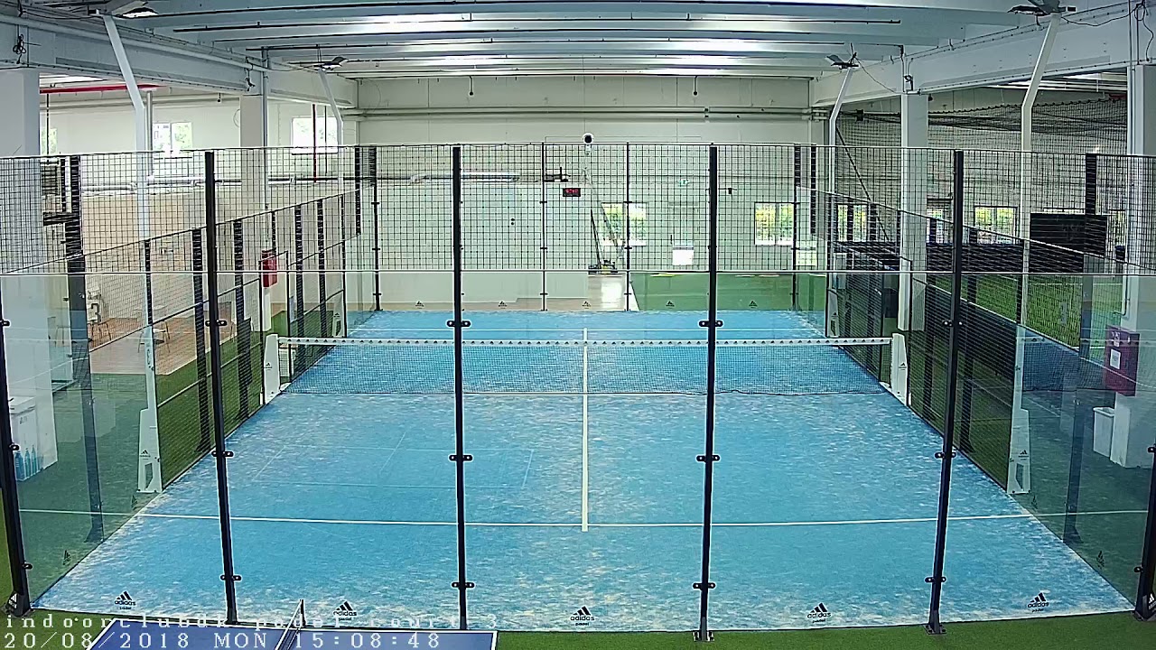 Indoorclub.dk Padelbane 3 20-08-2018 16:30-17:30 video 1/2 - YouTube