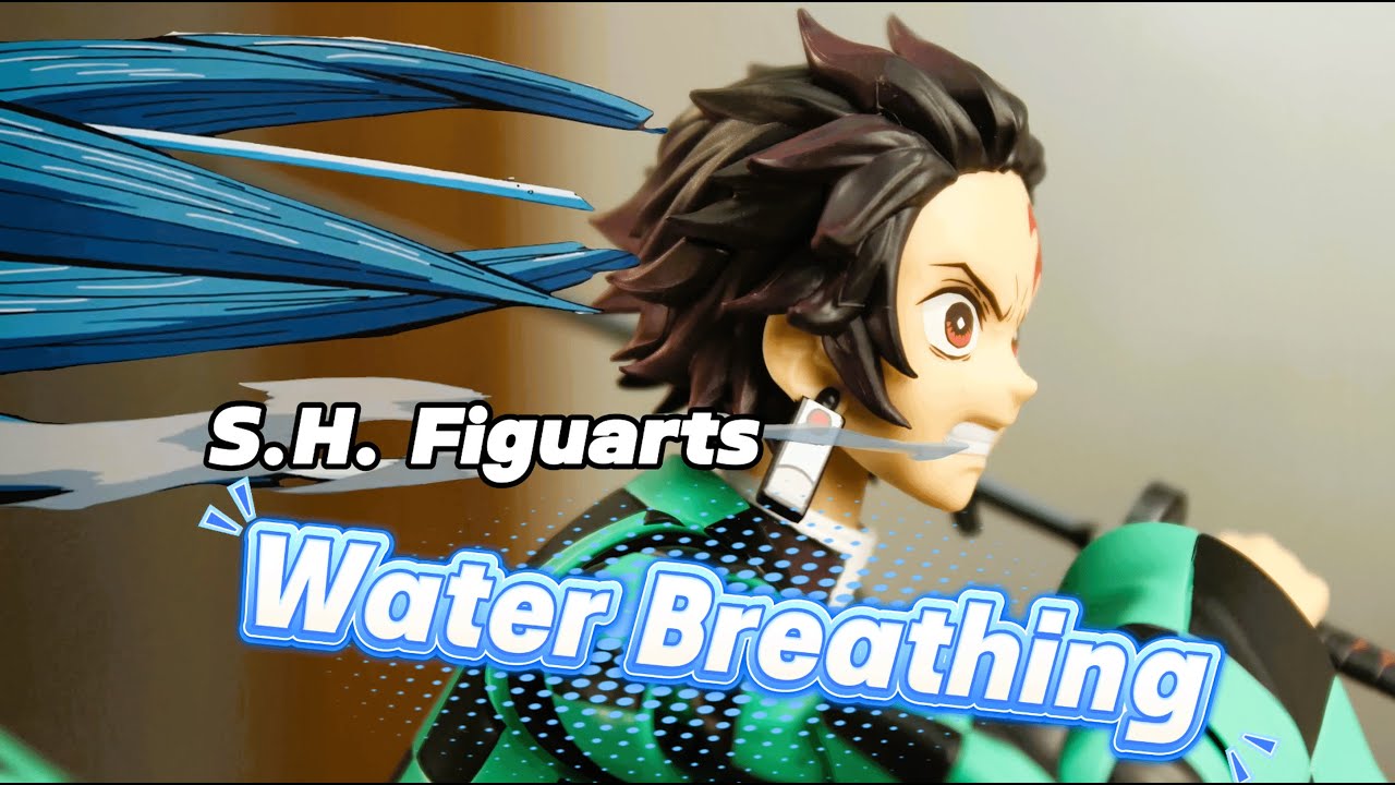 Stop Motion | Demon Slayer Tanjiro's Water Breathing Forms with S.H ...