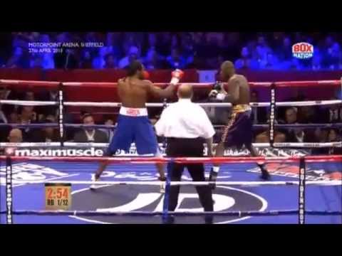 Deontay Wilder v Audley Harrison 1st round T.K.O