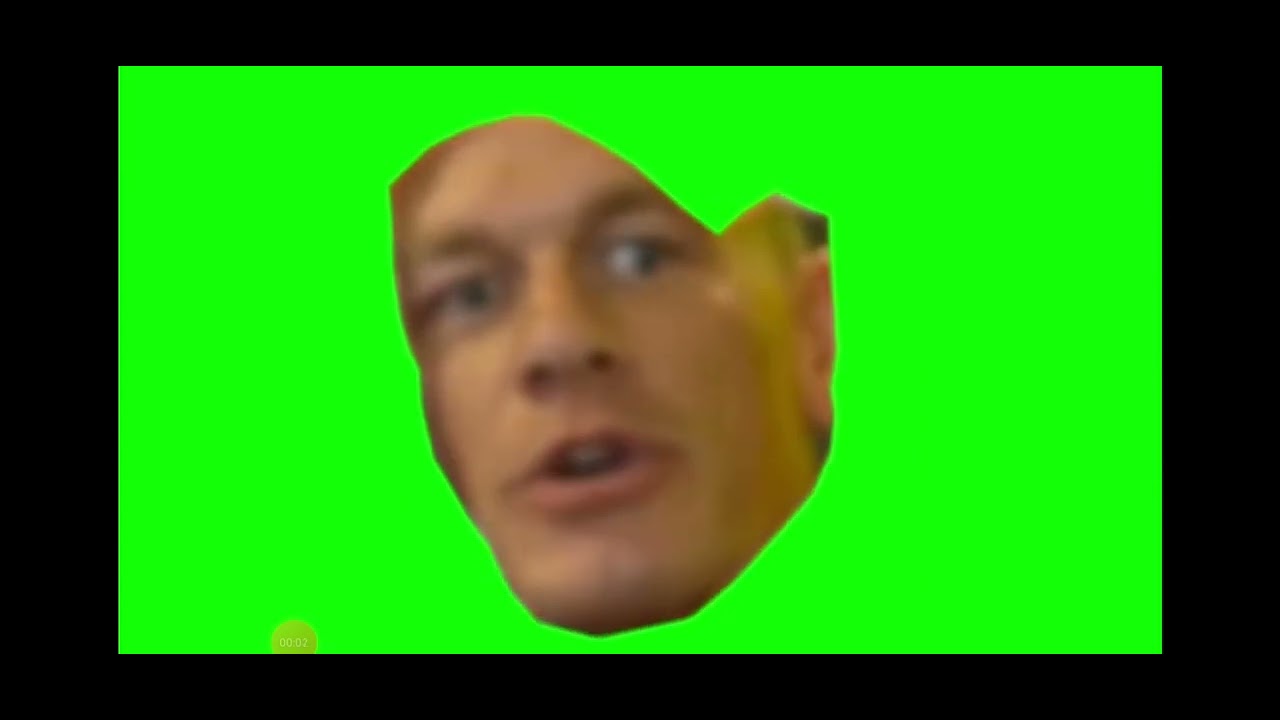 John cena green screen - YouTube