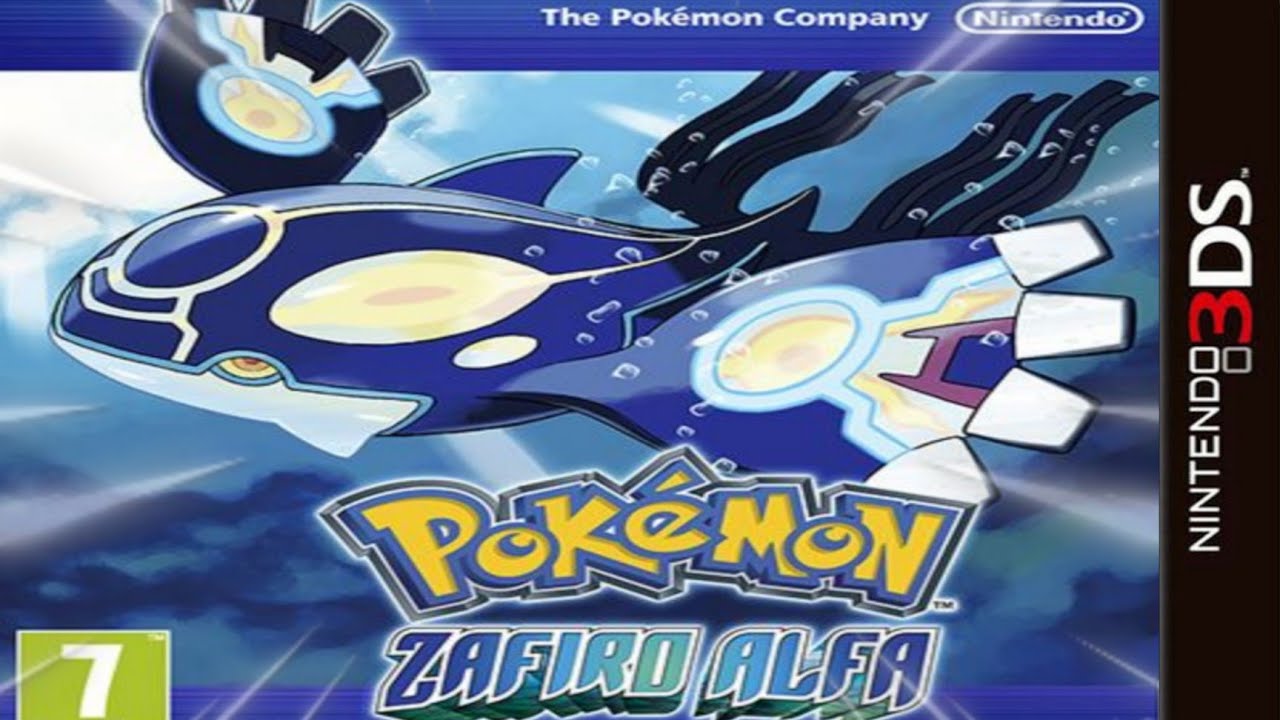 Pokémon Zafiro Alfa 3DS Español 3 ROM Diferentes(Evolución Sin ...